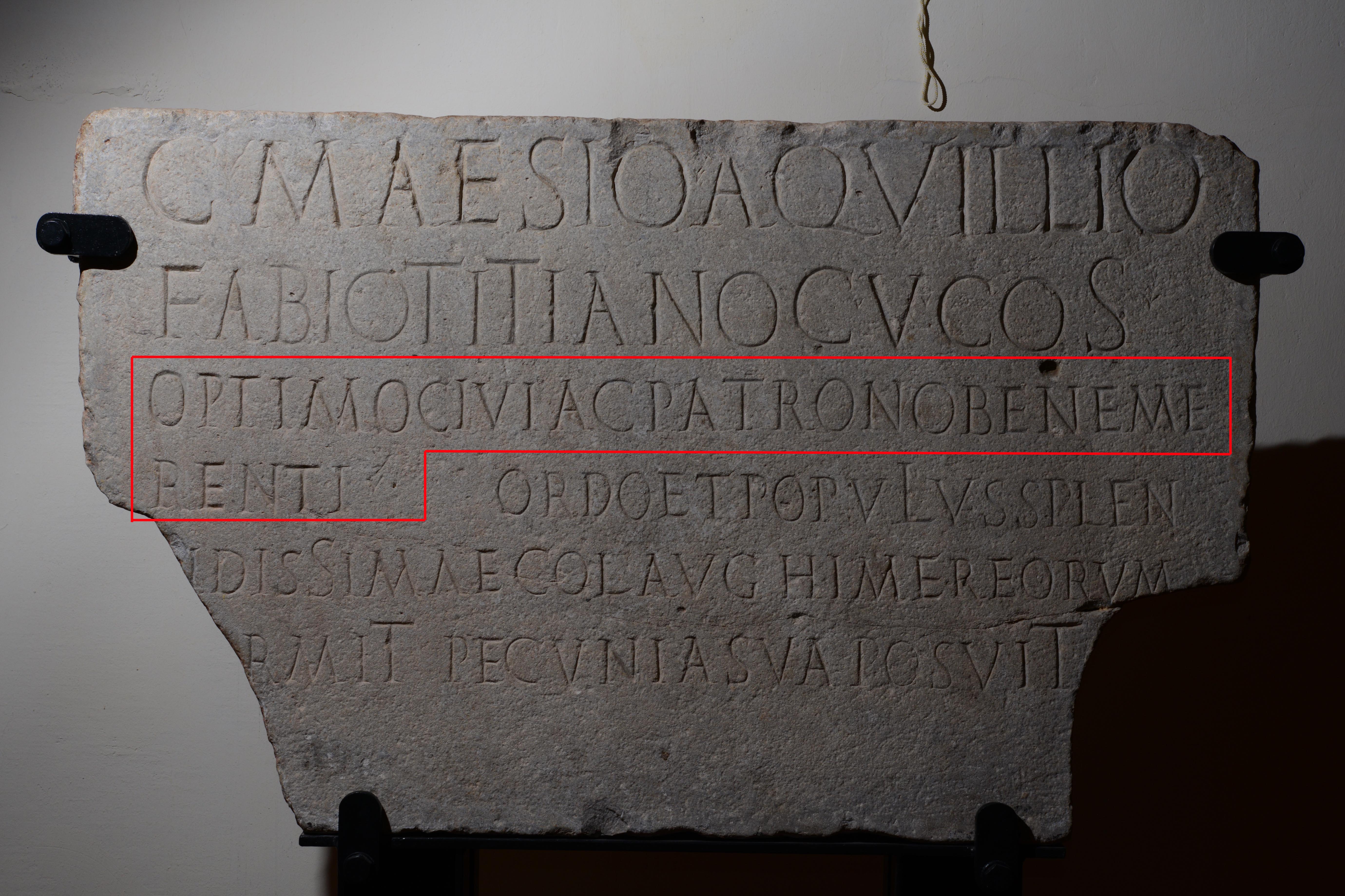 Multi-word expressions in the early imperial inscriptions of the I ...